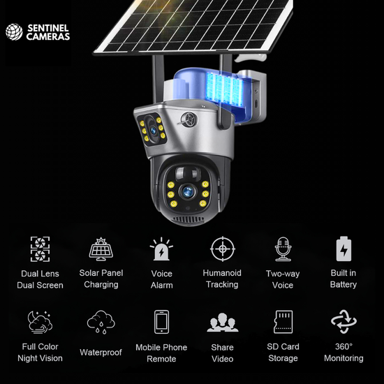 Order Guardian Solar Camera for Security | Sentinel Cameras